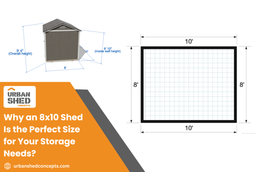 Why an 8x10 Shed Is the Perfect Size for Your Storage Needs - Urban ...