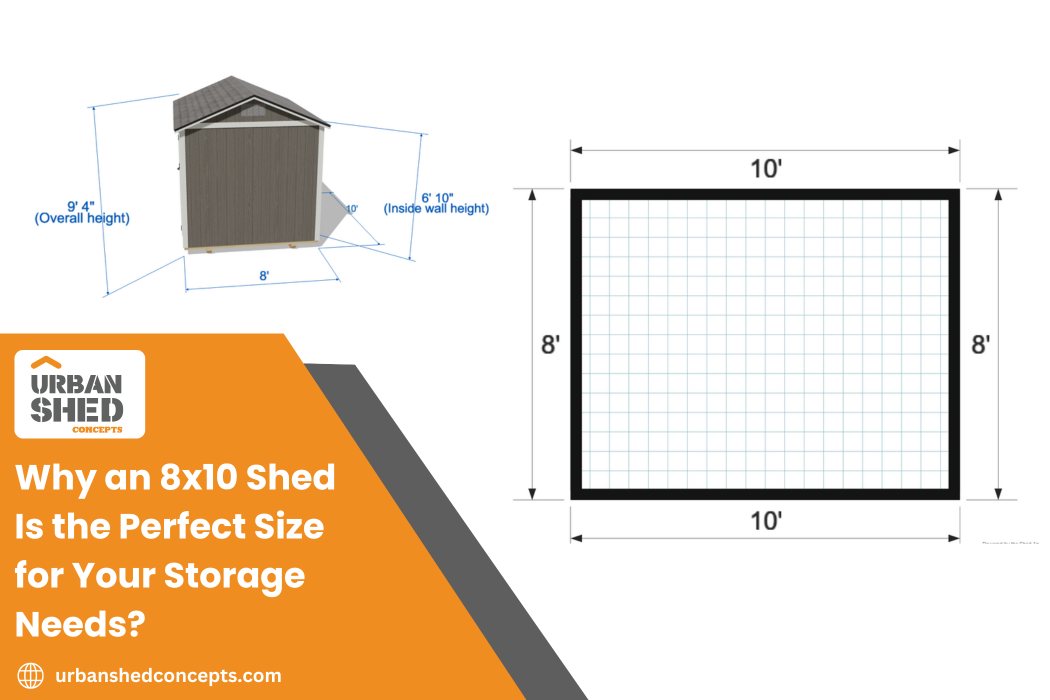 Why an 8x10 Shed Is the Perfect Size for Your Storage Needs - Urban ...